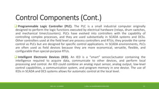 Scada system ( Overview ) | PPTX