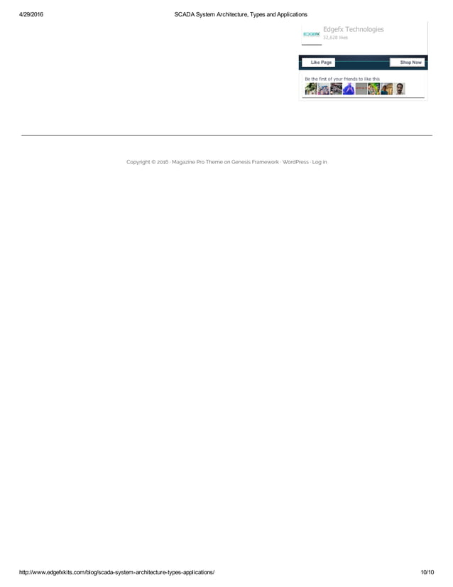 Scada System Architecture Types And Applications Pdf