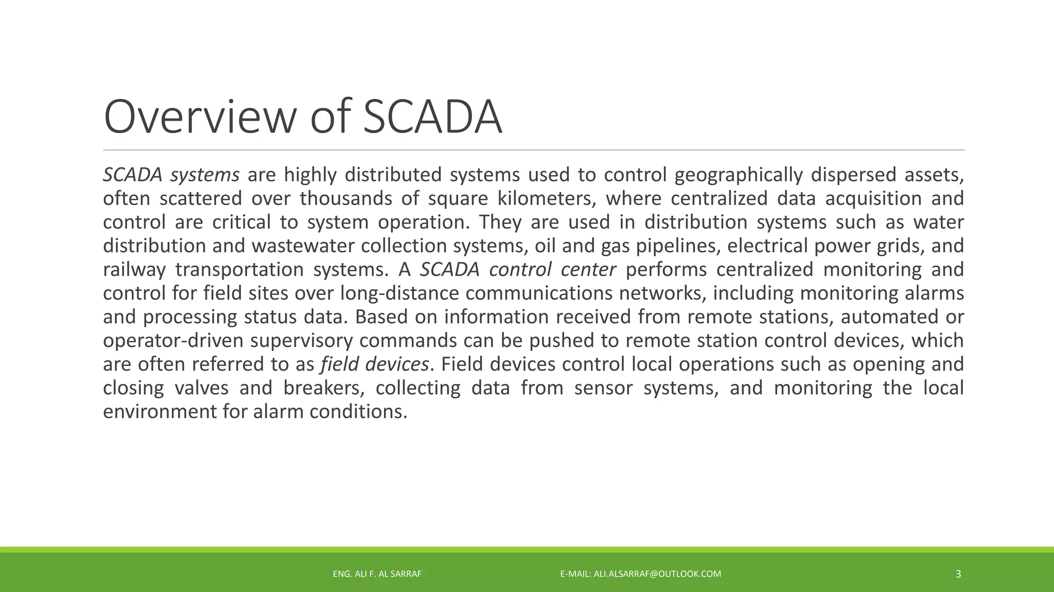 SCAD system (overview) | PPT