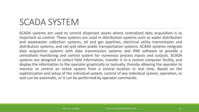 SCAD system (overview) | PPT