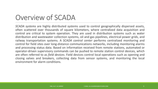 SCAD system (overview) | PPT
