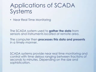 SCADA Systems and its security! | PPTX