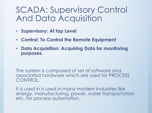 Scada Systems And Its Security Pptx Operating Systems Computer Software And Applications