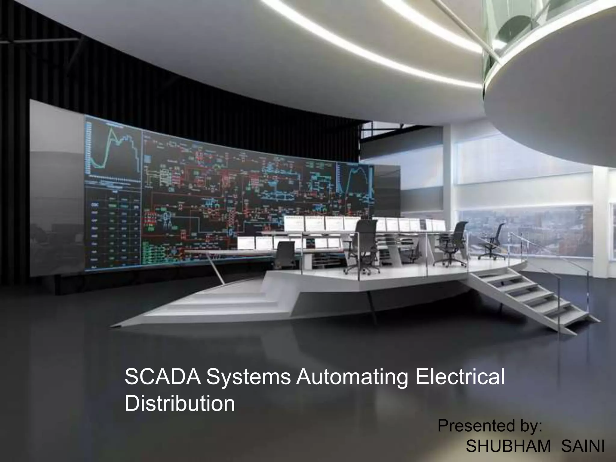Scada Systems Automating Electrical Distribution Ppt