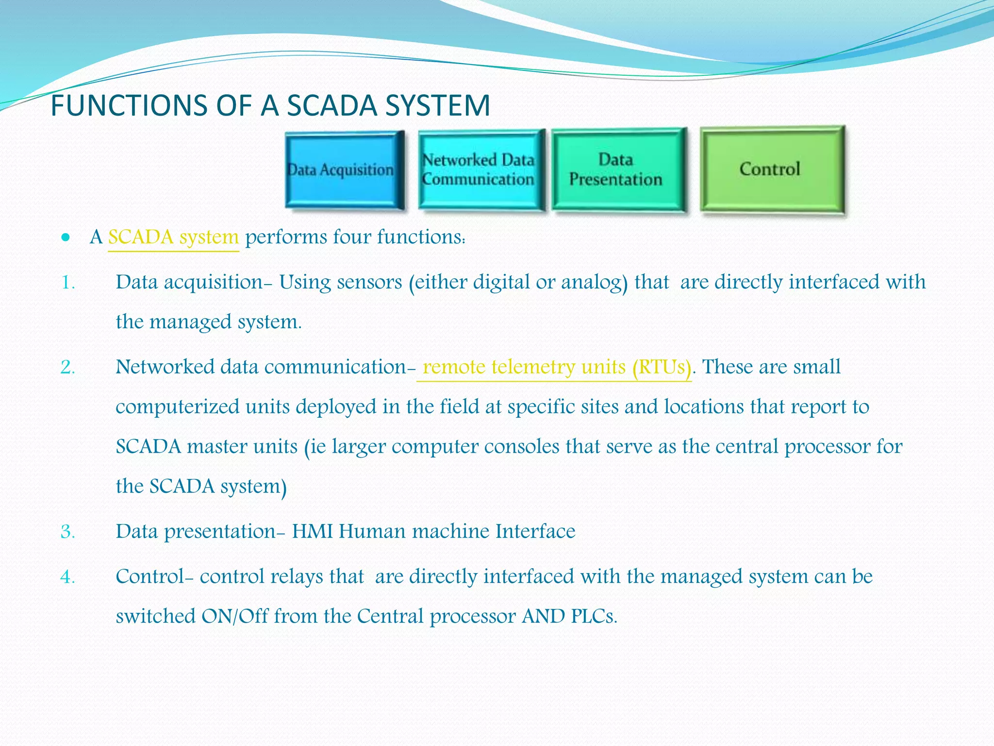 Scada systems basics winnie mbau | PPTX