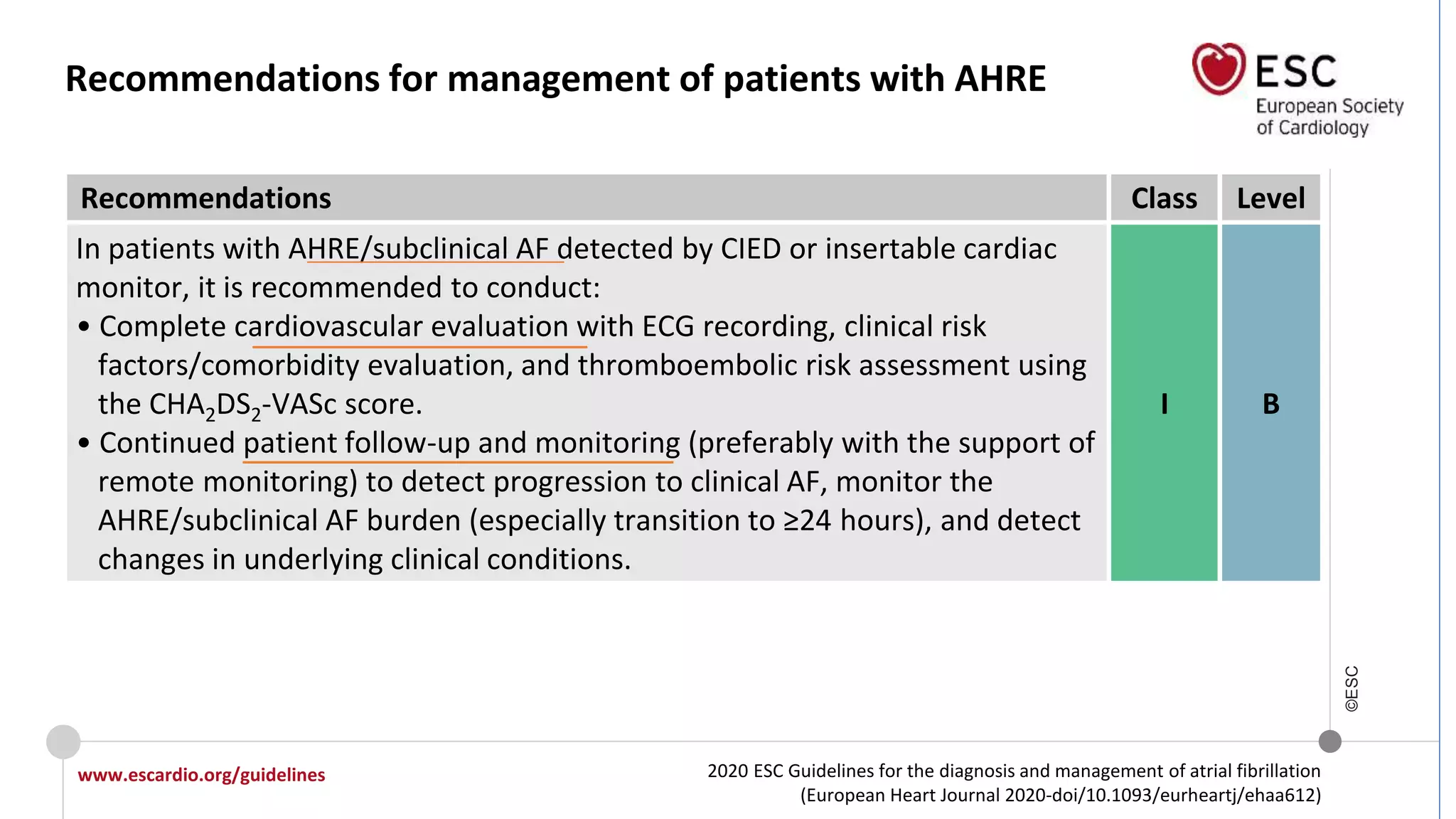 Subclinical Atrial fibrillation | PPTX