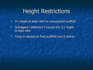 Scaffold | PPT