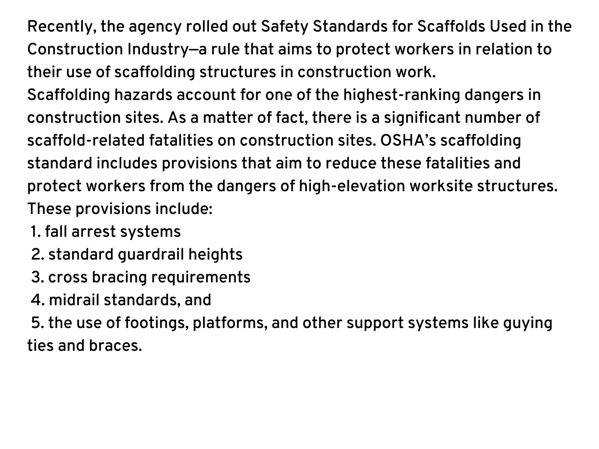 Scaffold Competent Person Training - Impact Safety Inc | PDF