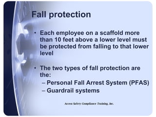Scaffold Safety Part 1 | PPT
