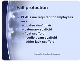 Scaffold Safety Part 1 | PPT
