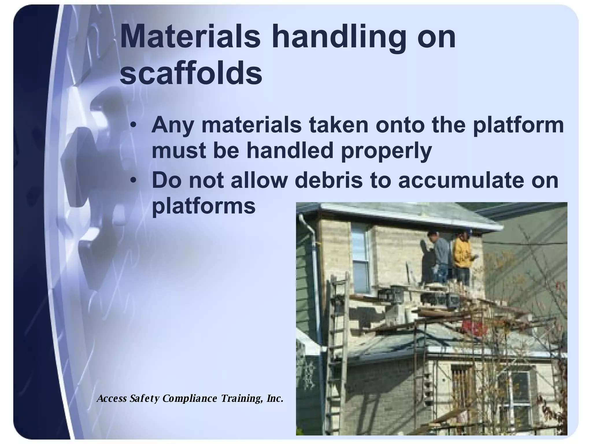 Scaffold Safety Part 2 | PPT