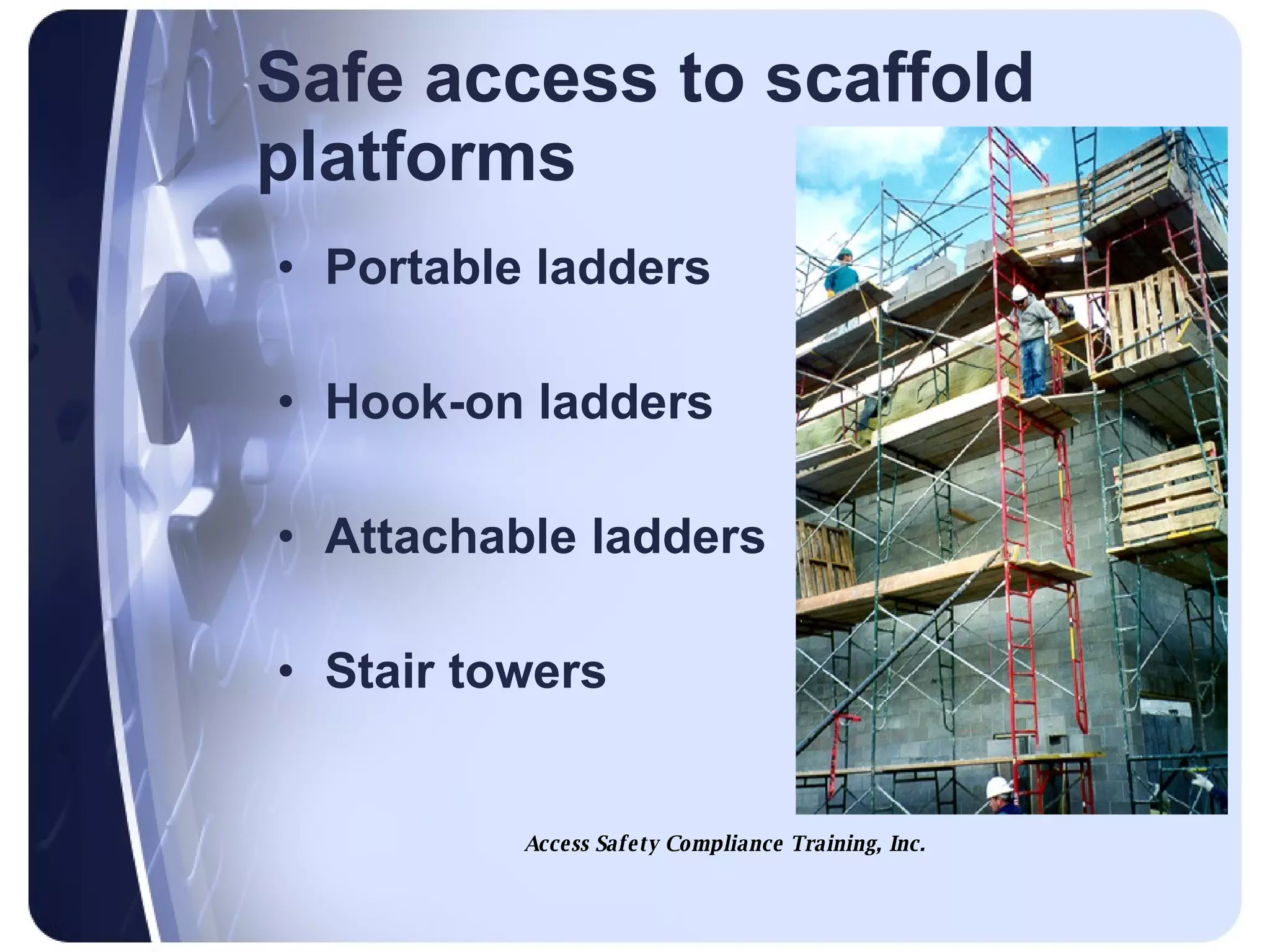 Scaffold Safety Part 2 | PPT