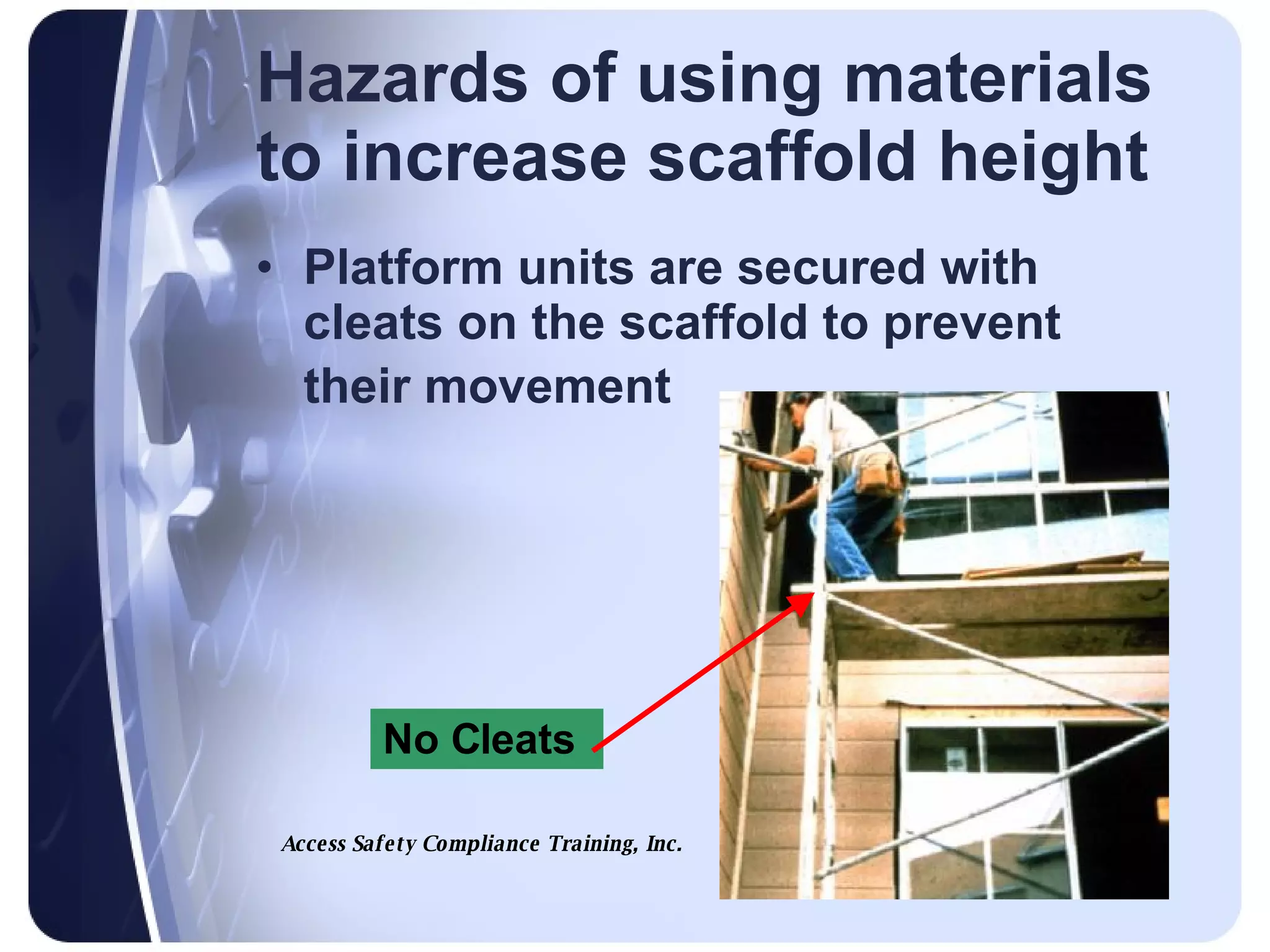 Scaffold Safety Part 2 | PPT