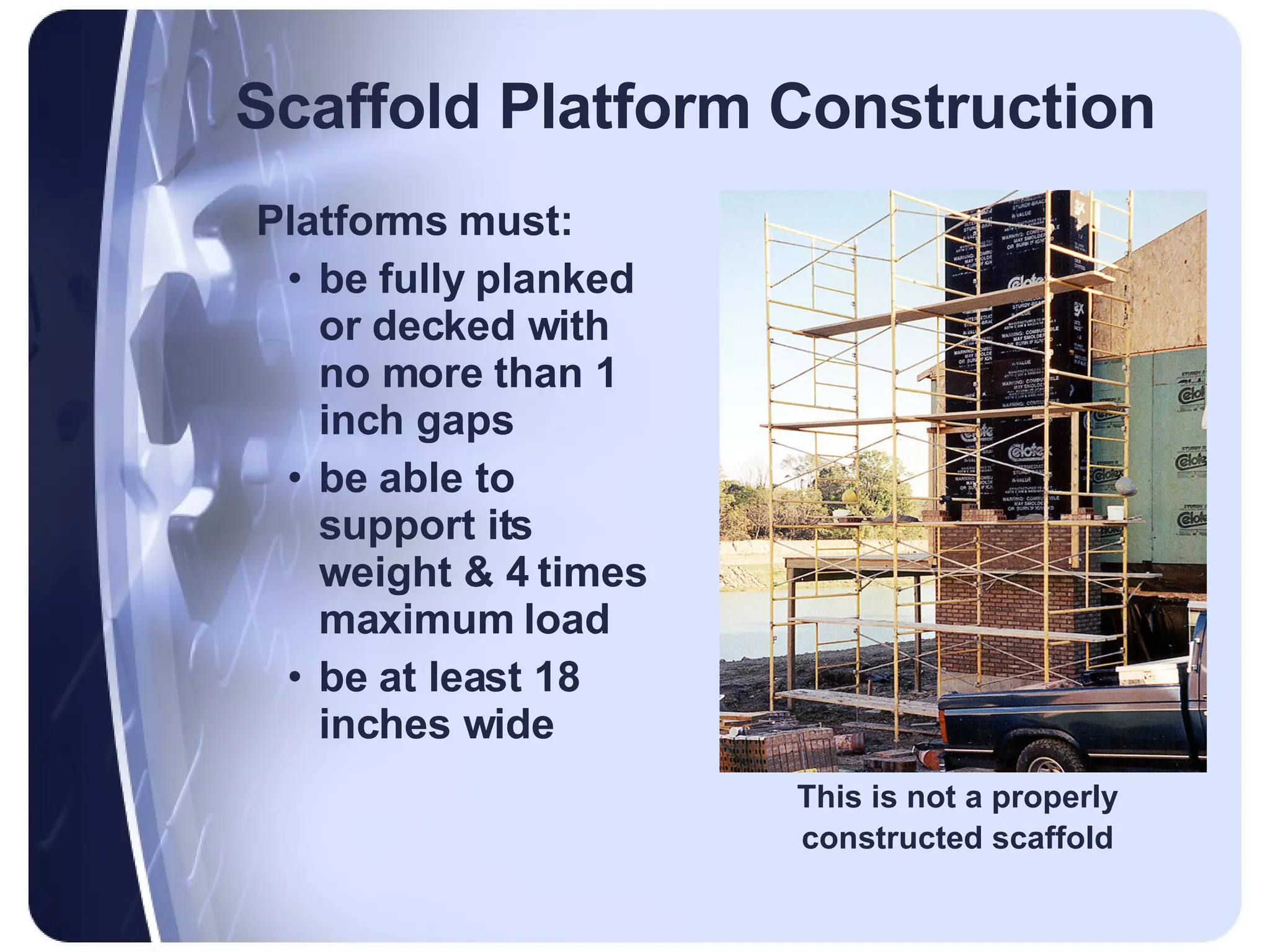 Scaffold Safety Part 2 | PPT