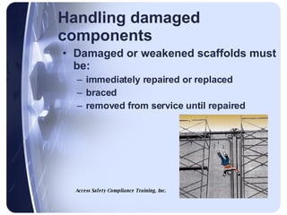 Scaffold Safety Part 2 | PPT