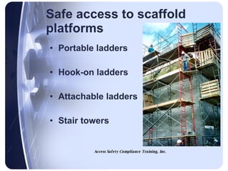 Scaffold Safety Part 2 | PPT