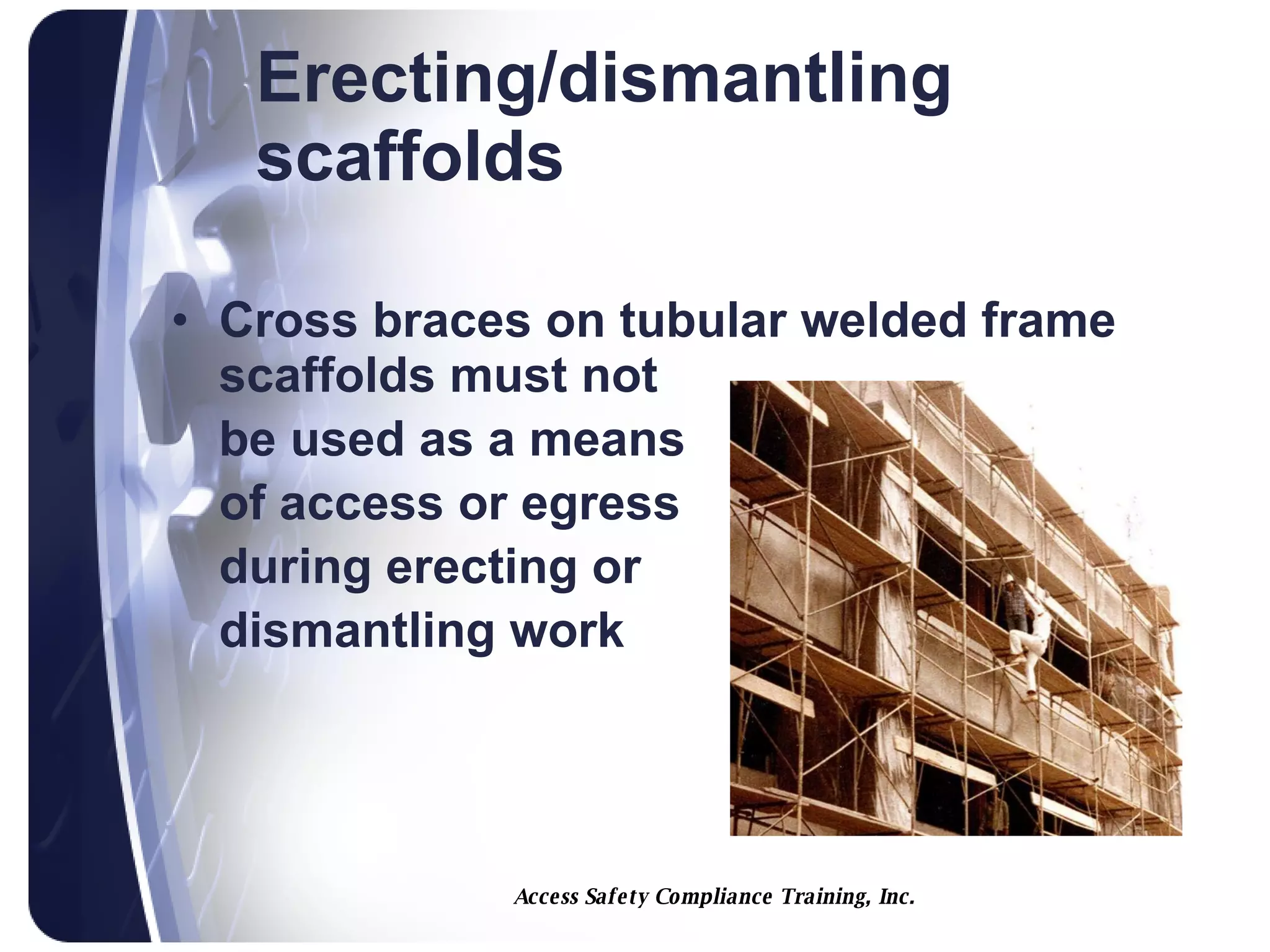 Scaffold Safety Part 3 | PPT