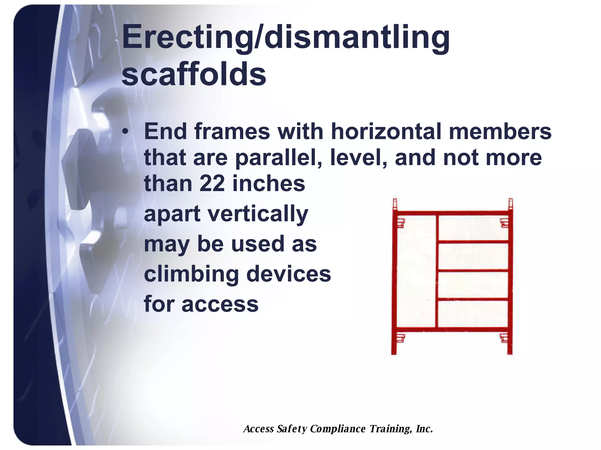 Scaffold Safety Part 3 | PPT