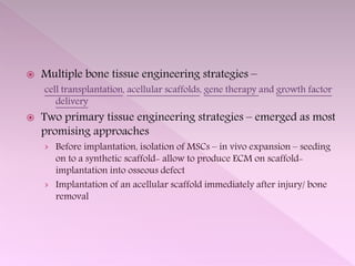 Scaffold engineering for bone reconstructive surgery | PDF
