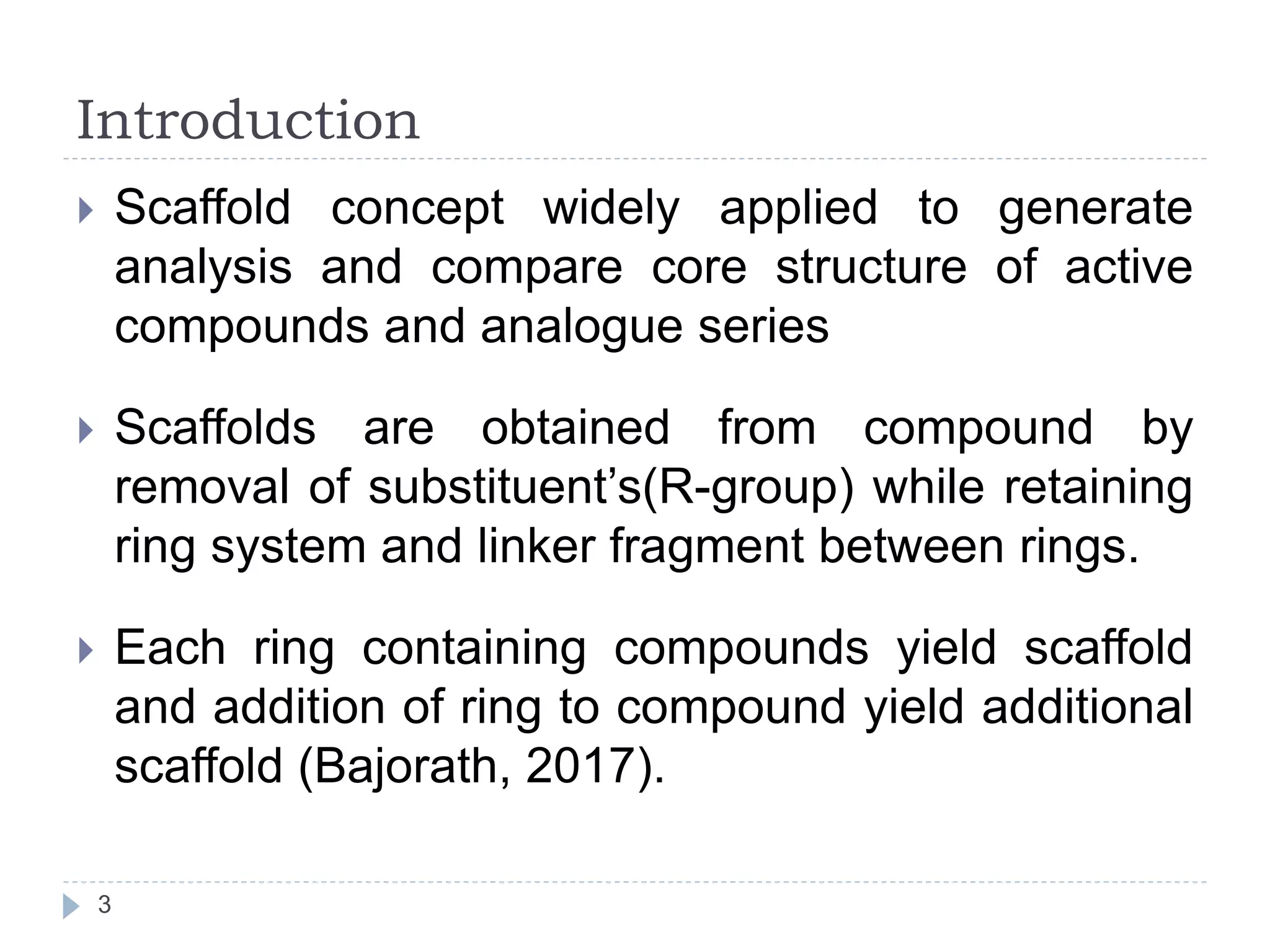 Scaffold hopping in drug development ppt | PPTX