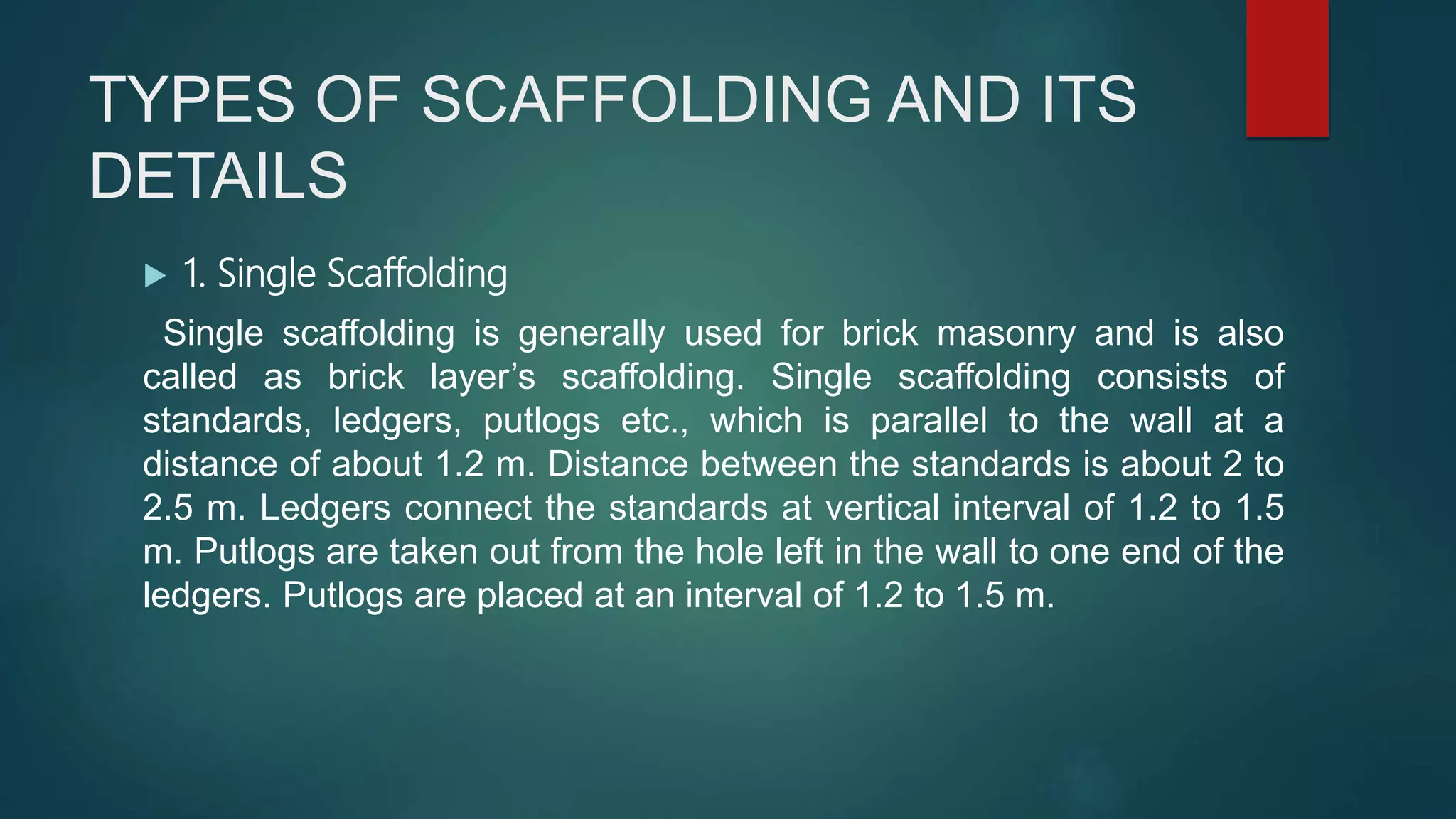 Scaffolding | PPTX