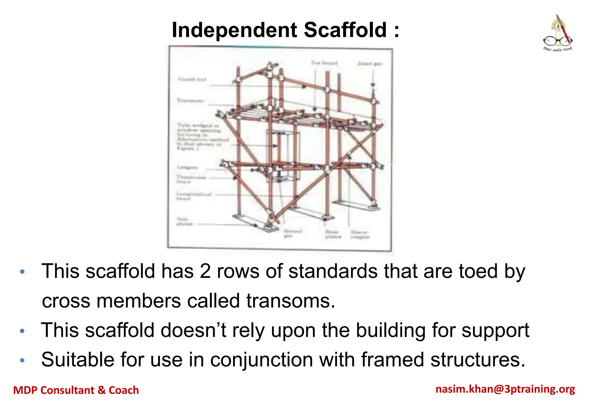 Scaffolding safety procedures and its types | PPT