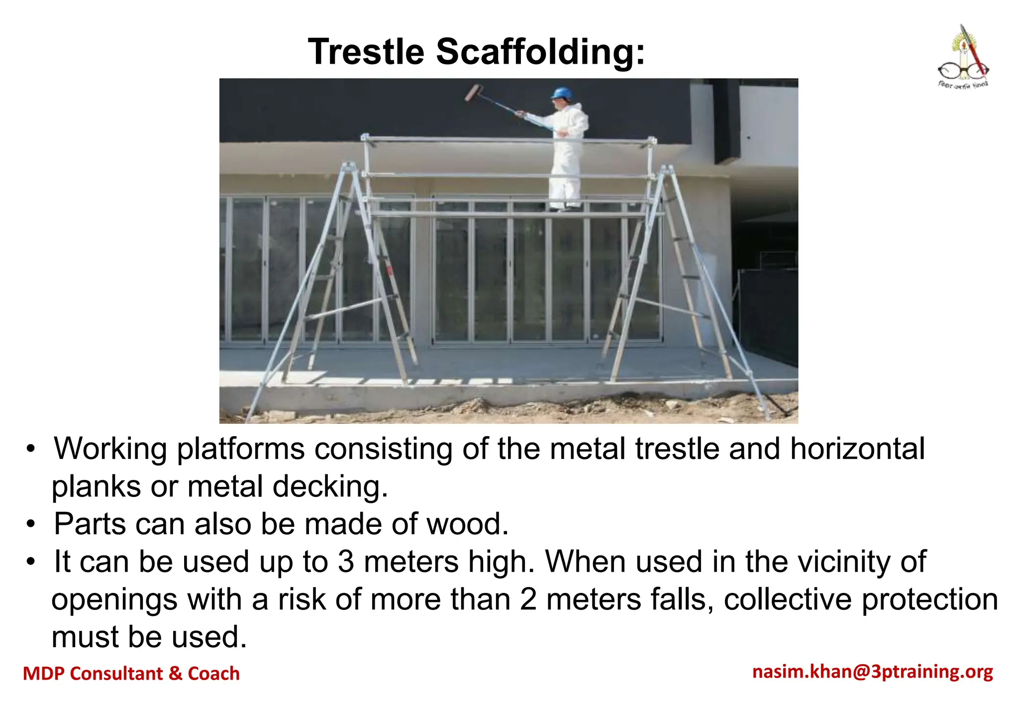 Scaffolding safety procedures and its types | PPT