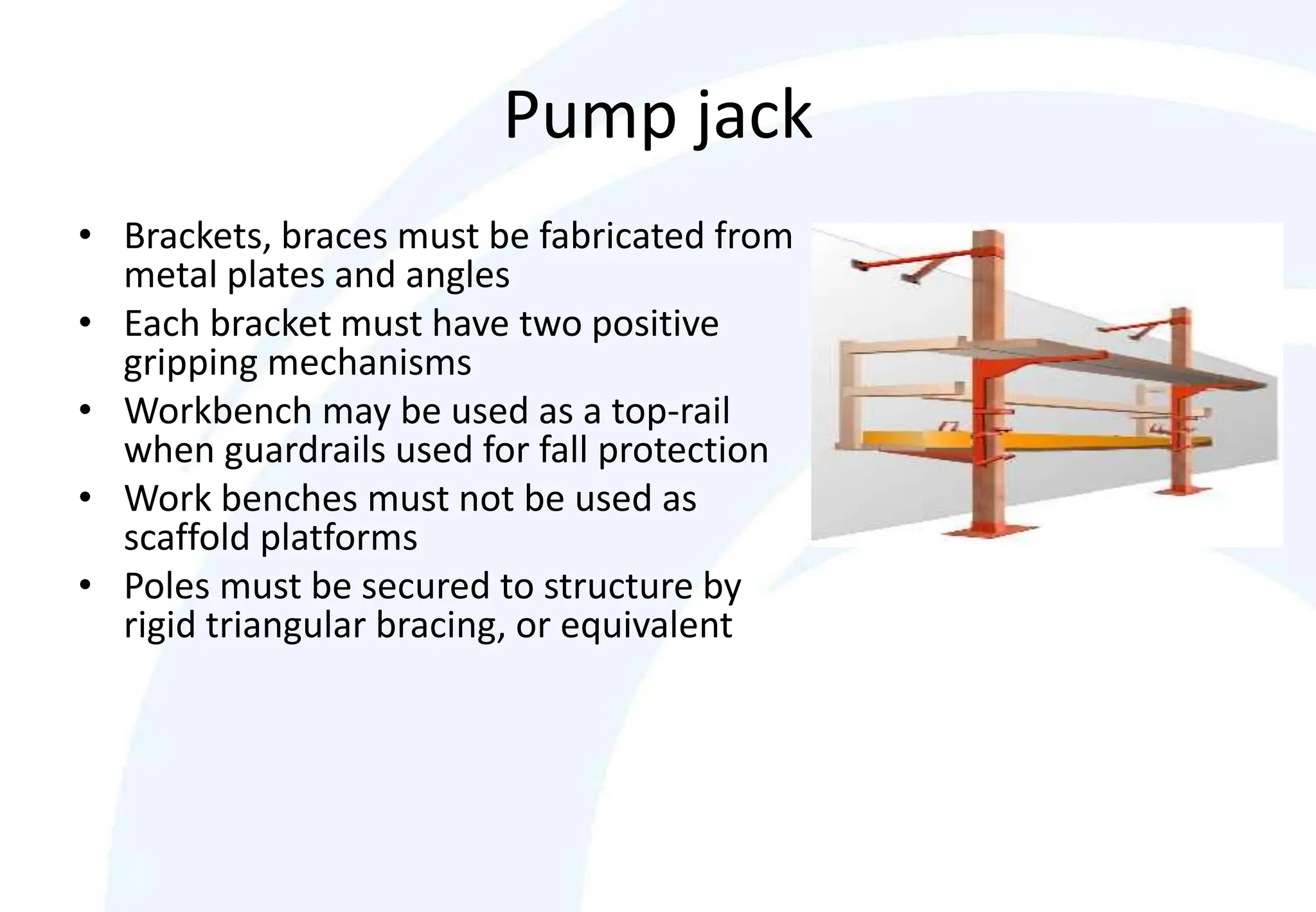 Scaffolding safety procedures and its types | PPT
