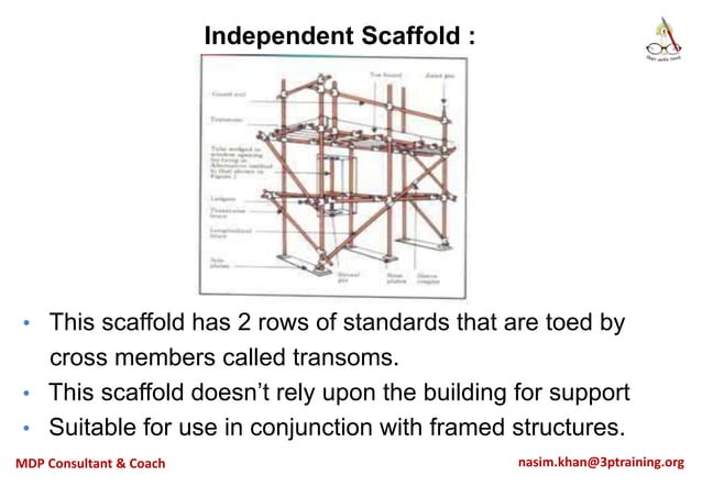 Scaffolding safety procedures and its types | PPT