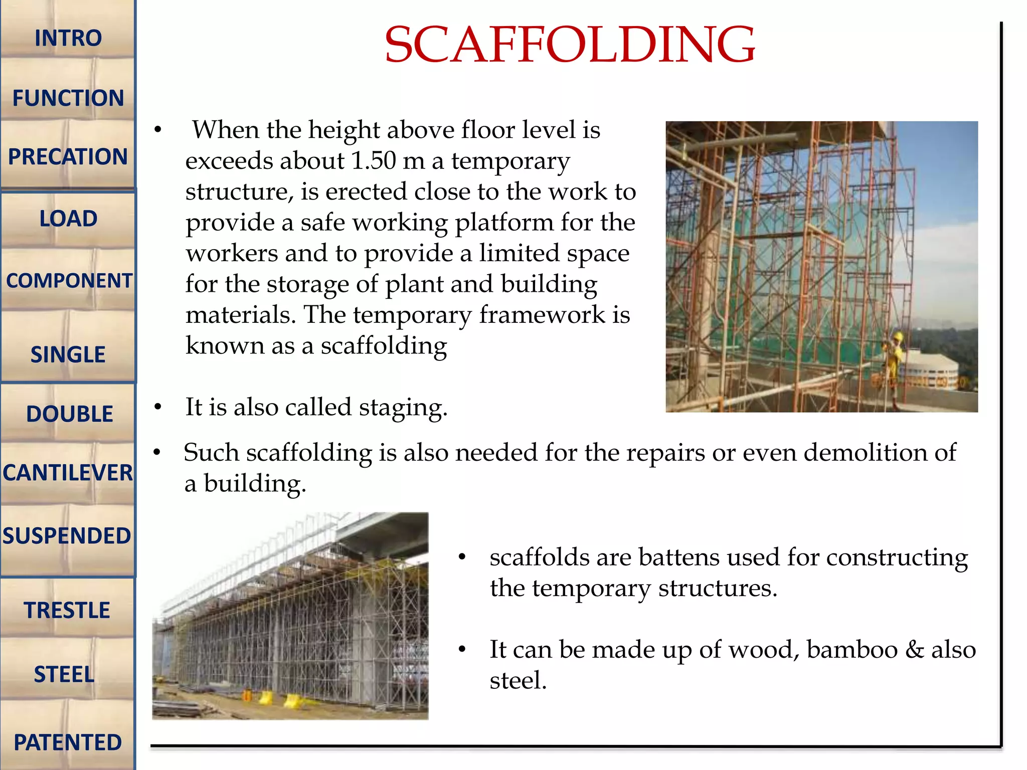 Scaffolding | PPTX