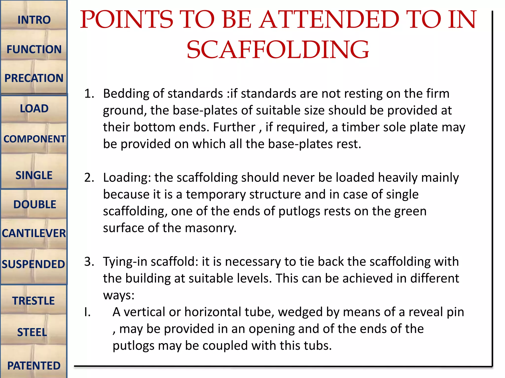 Scaffolding | PPTX