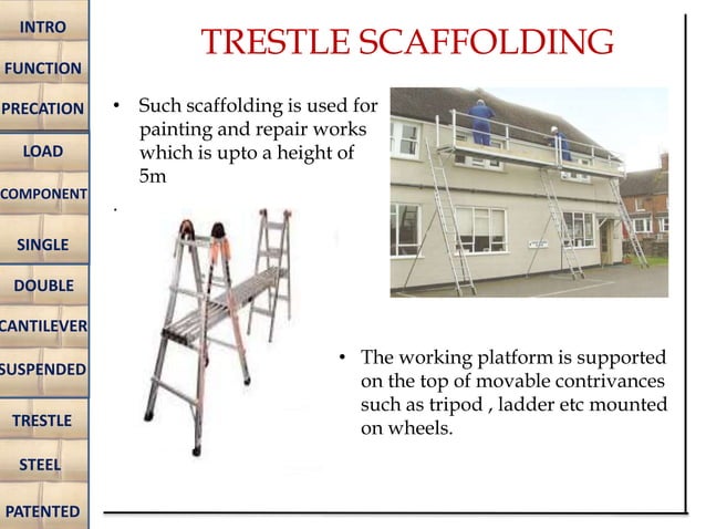 Scaffolding | PPTX | Civil Engineering Industry | Industries