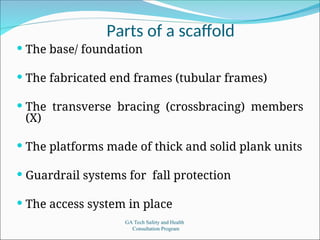 Engineering Site Scaffolding and Work.ppt