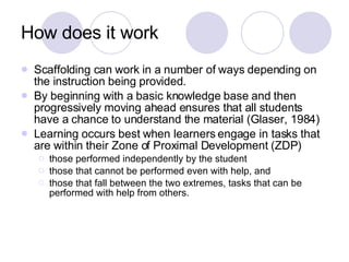 Scaffolding Power Point | PPT