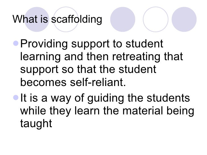 10 ways to scaffold learning - castlelopers