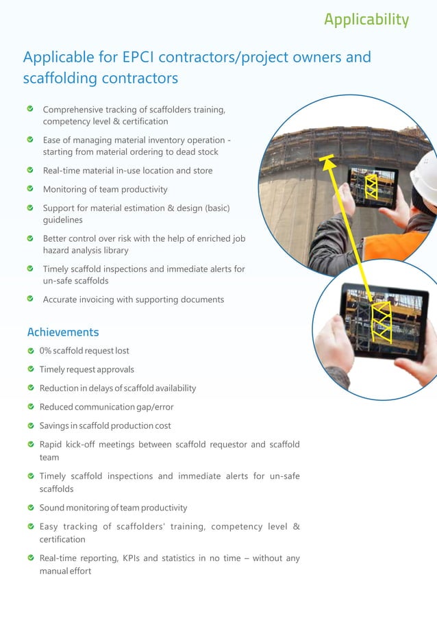 Stream Line Scaffolding Management Through Software | PDF | Computing | Technology & Computing