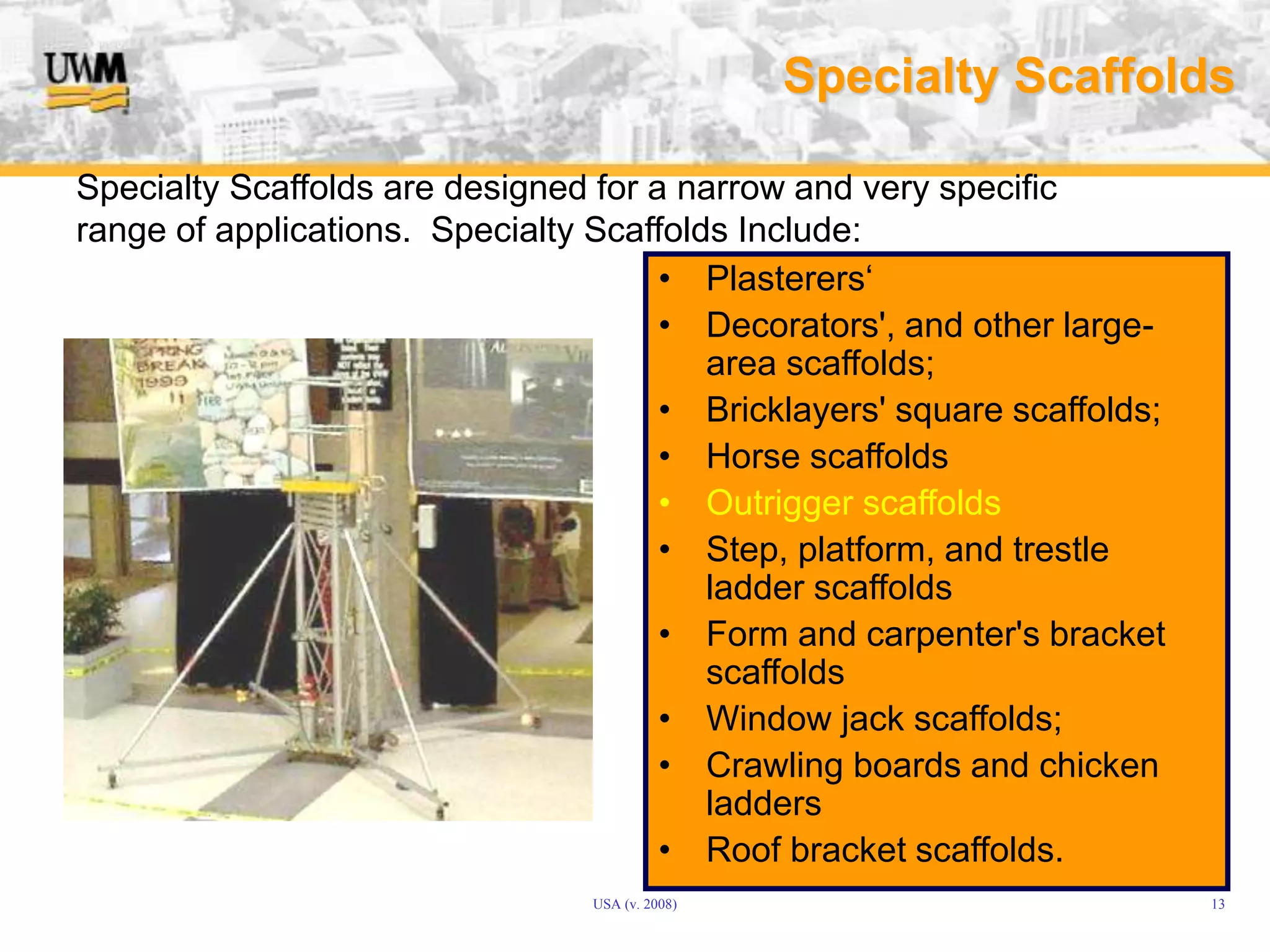 Scaffolding training-presentation | PPT