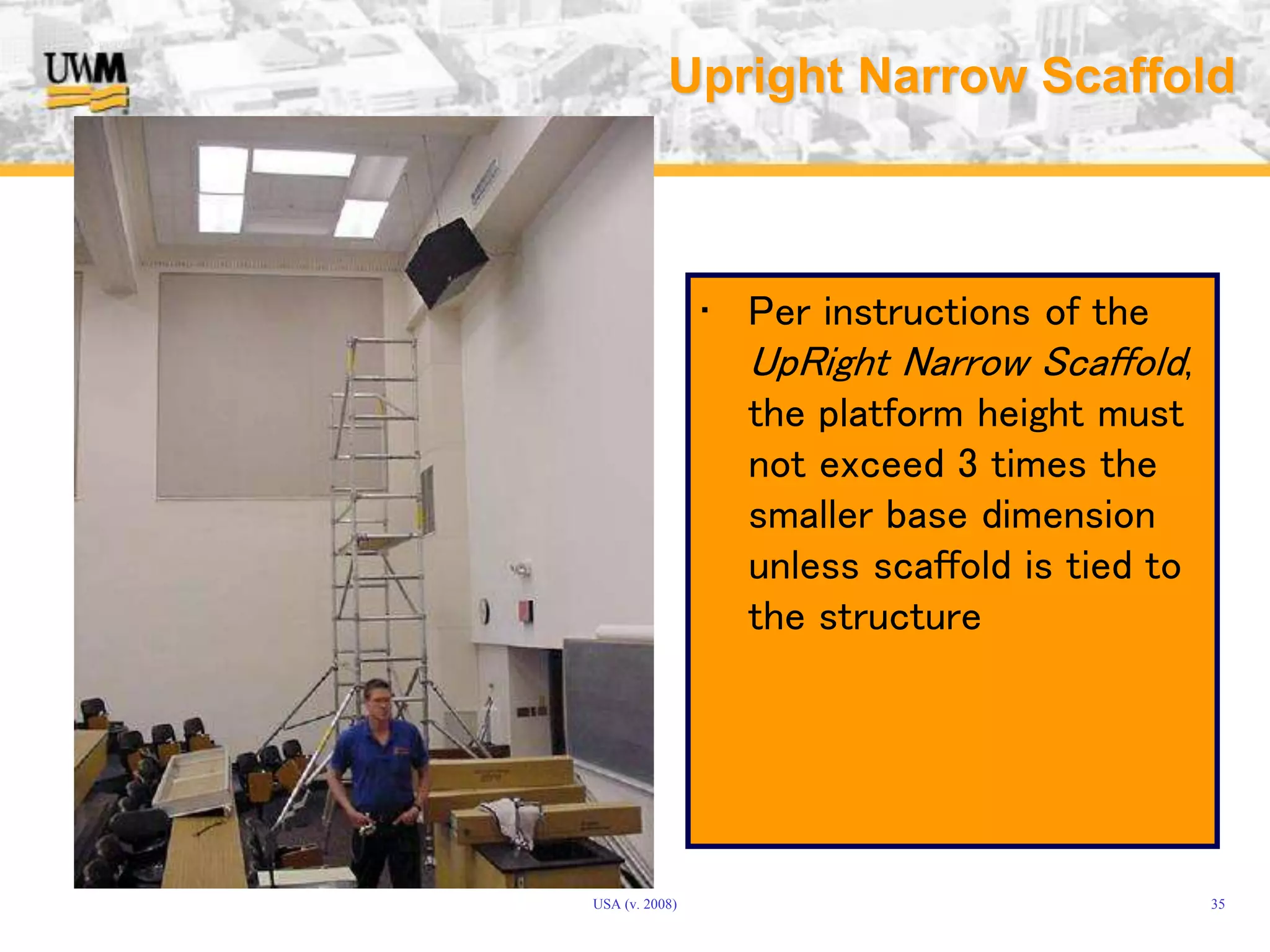Scaffolding training-presentation | PPT