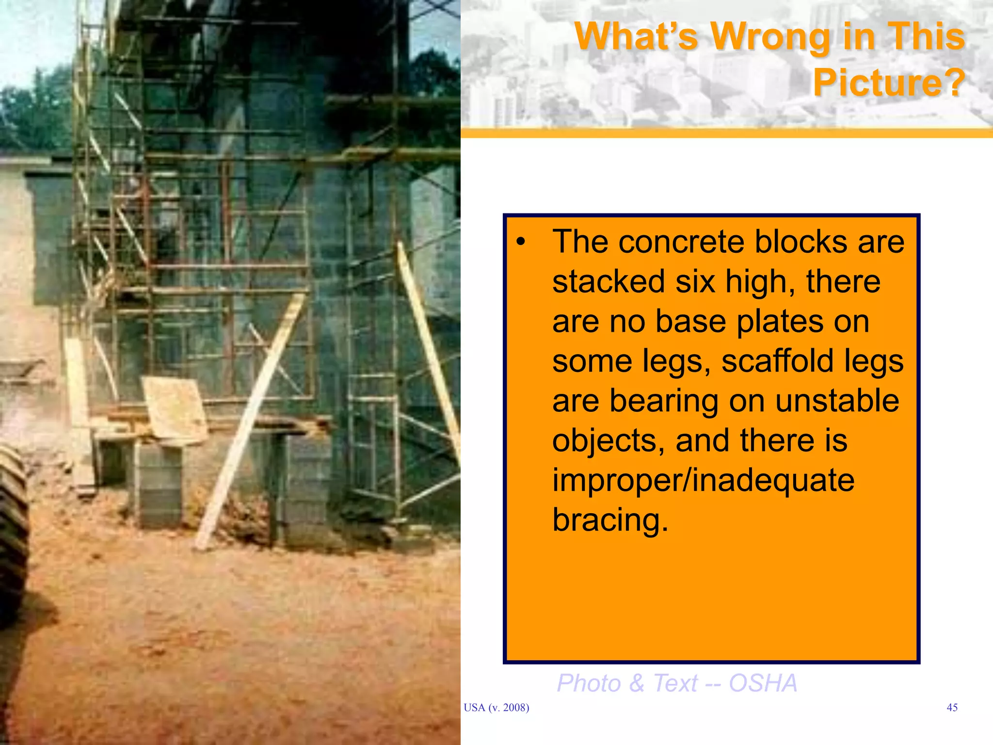 Scaffolding training-presentation | PPT