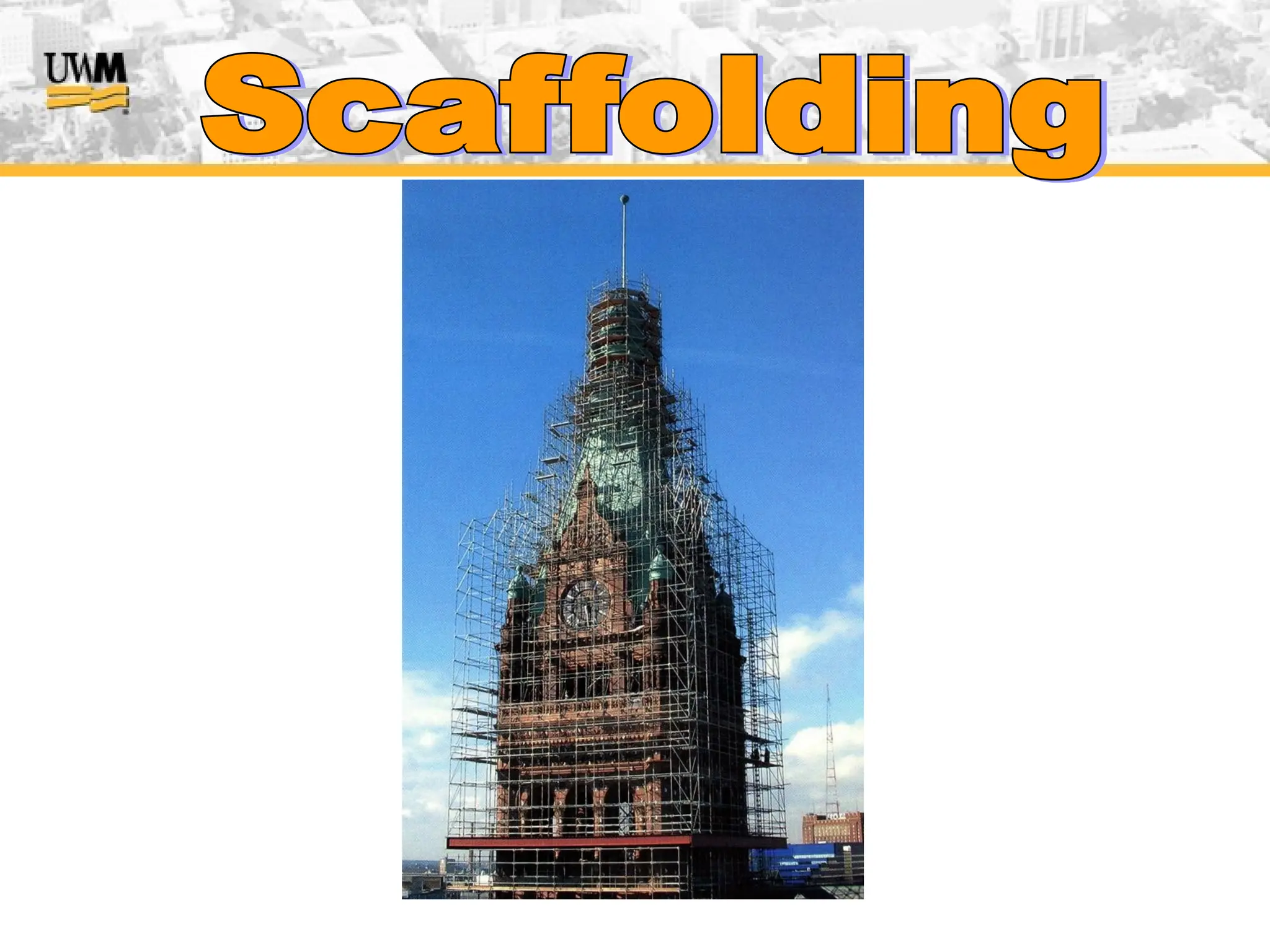 scaffolding traing safetyslides for safe workplace and accident free | PPT