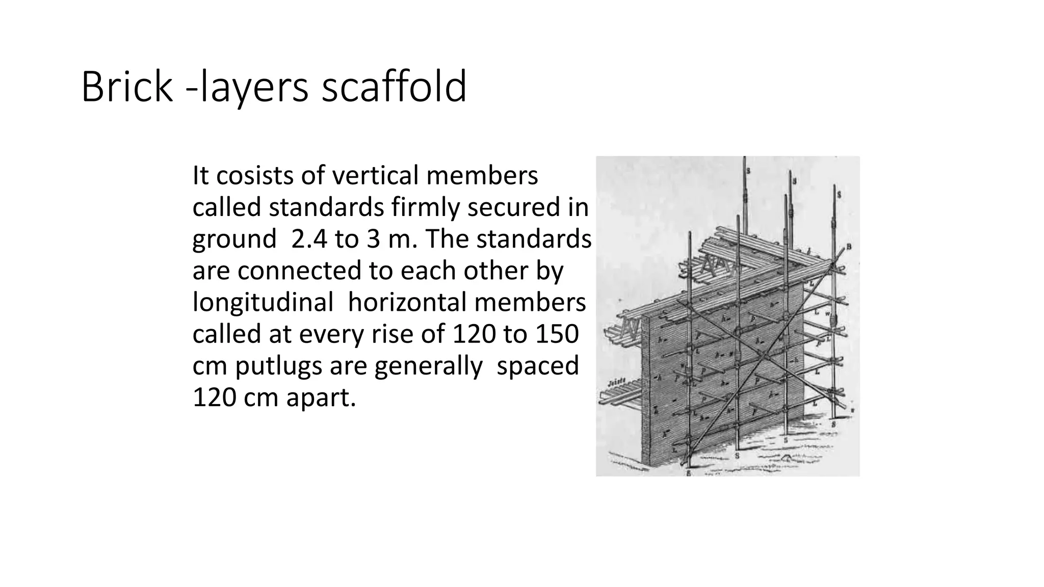 Scaffolding and Upper Flooring | PDF
