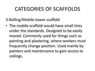 Scaffolding by chakamba j | PPTX