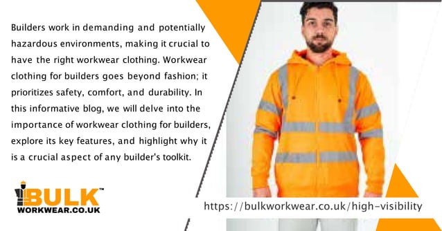 workwear clothing for builders | PPTX