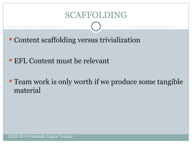 Scaffolding content and language | PPT | Education