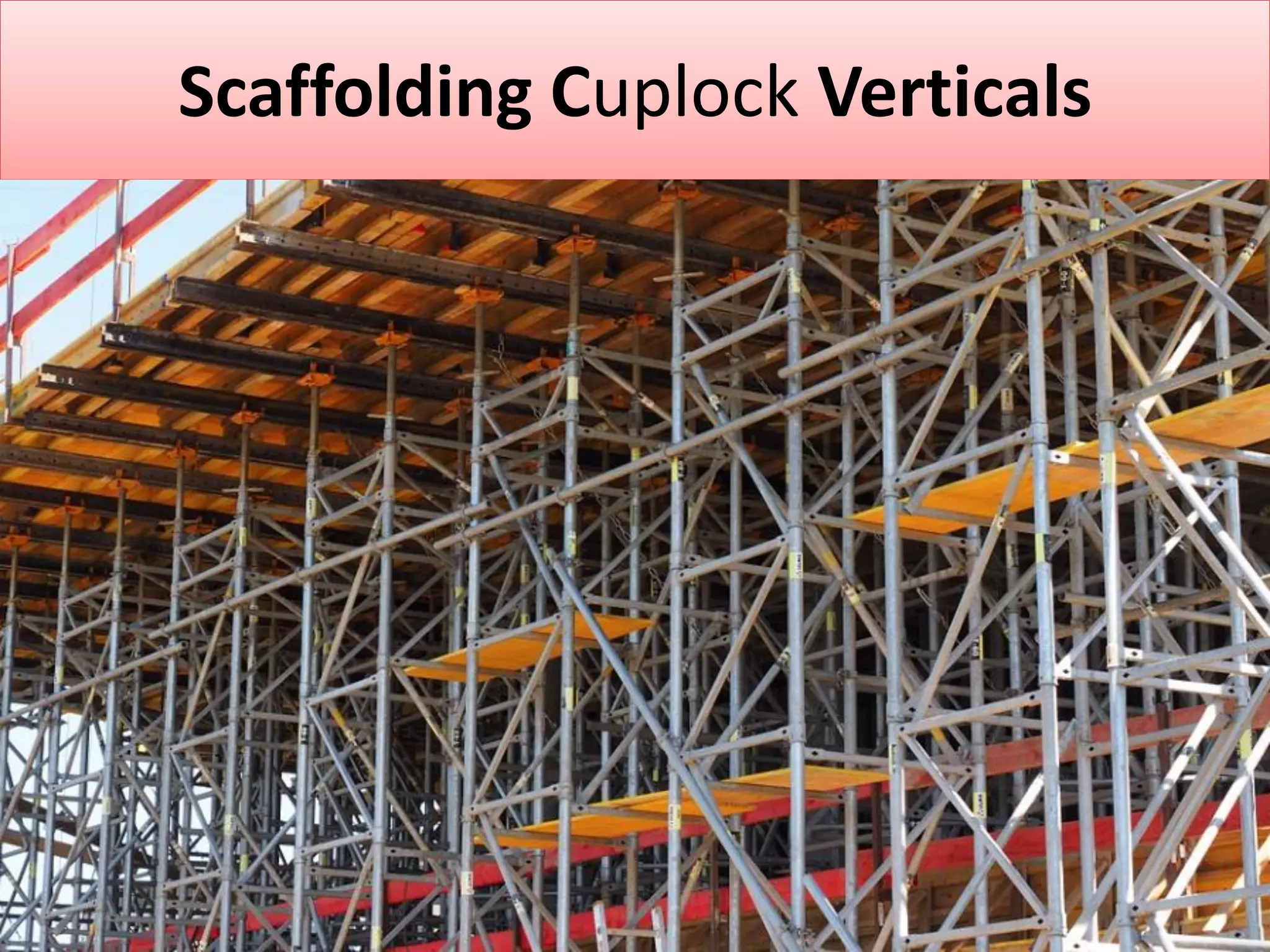 Scaffolding cuplock standards manufacturers | PDF