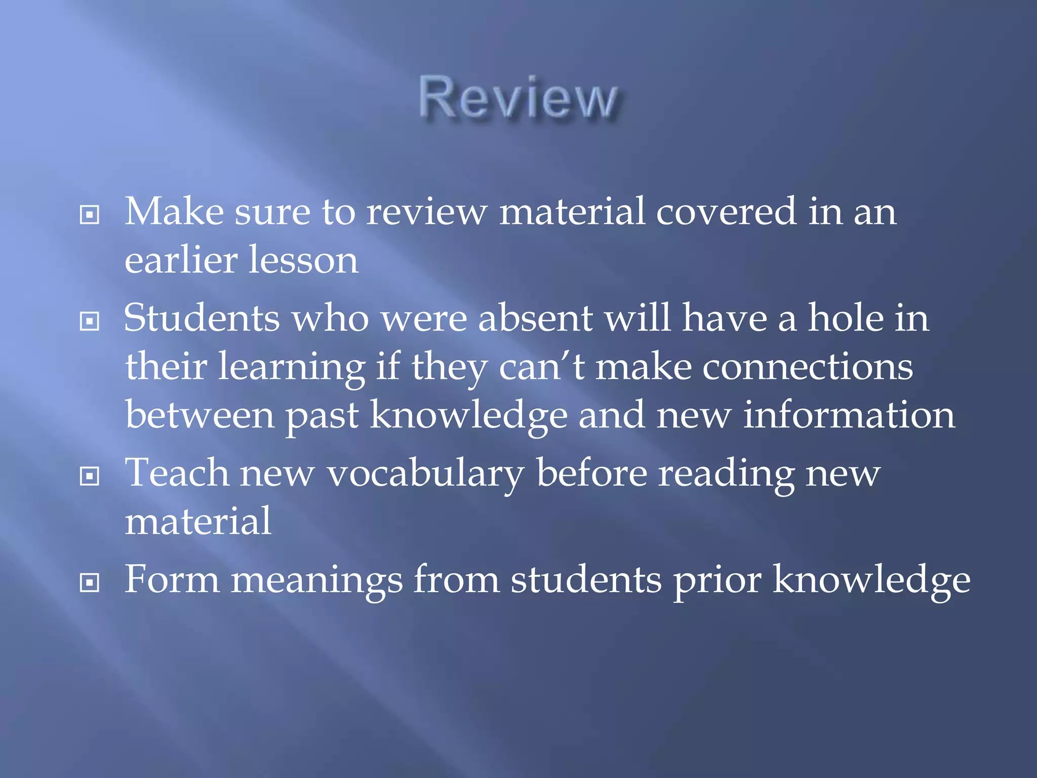 Scaffolding for esl students | PPTX