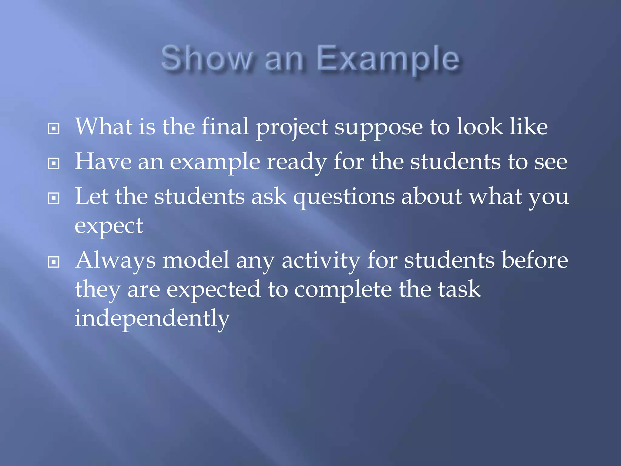 Scaffolding for esl students | PPTX