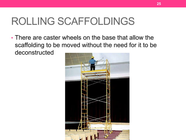 Scaffolding and formwork ppt | PPTX