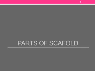 Scaffolding and formwork ppt | PPTX