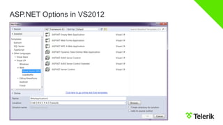 Scaffolding in One Asp.Net